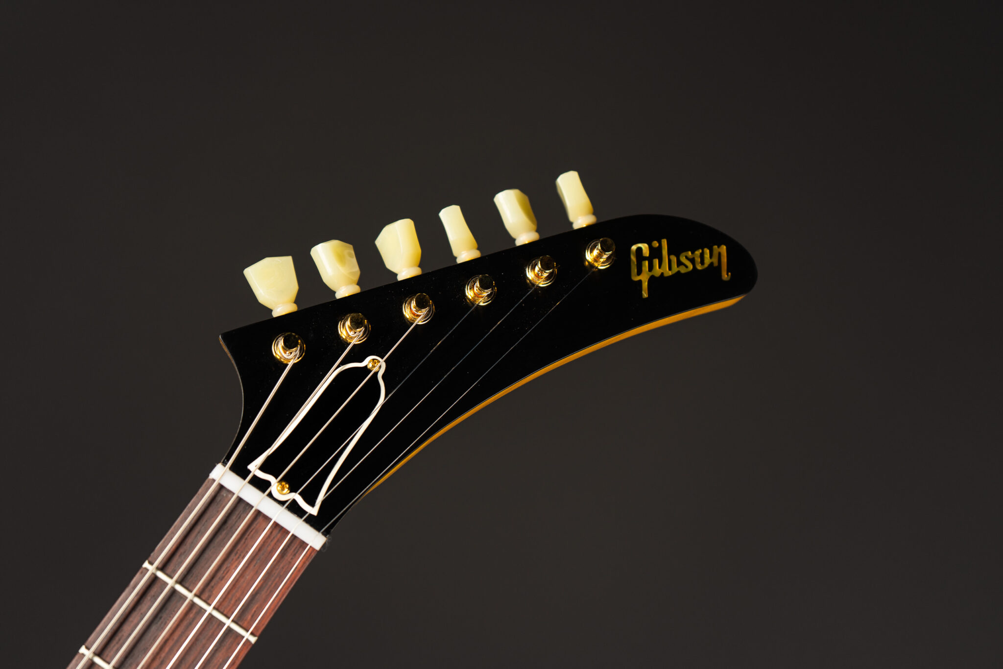 Gibson Custom Shop 1958 Explorer Korina – Black Pickguard and Birdseye ...