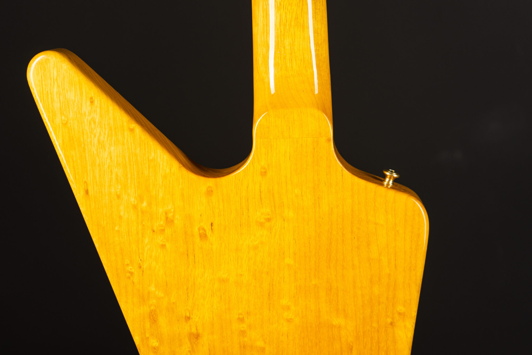 Gibson Custom Shop 1958 Explorer Korina – Black Pickguard and Birdseye ...