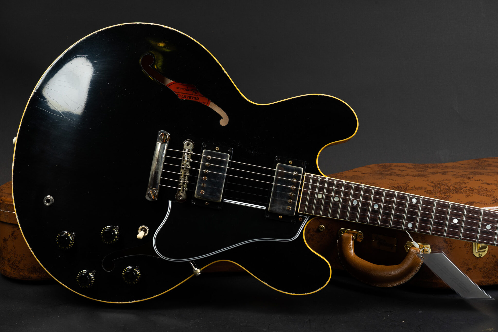 Gibson Custom Shop 1959 ES-335 TD Reissue Murphy Lab Light Aged – Ebony ...