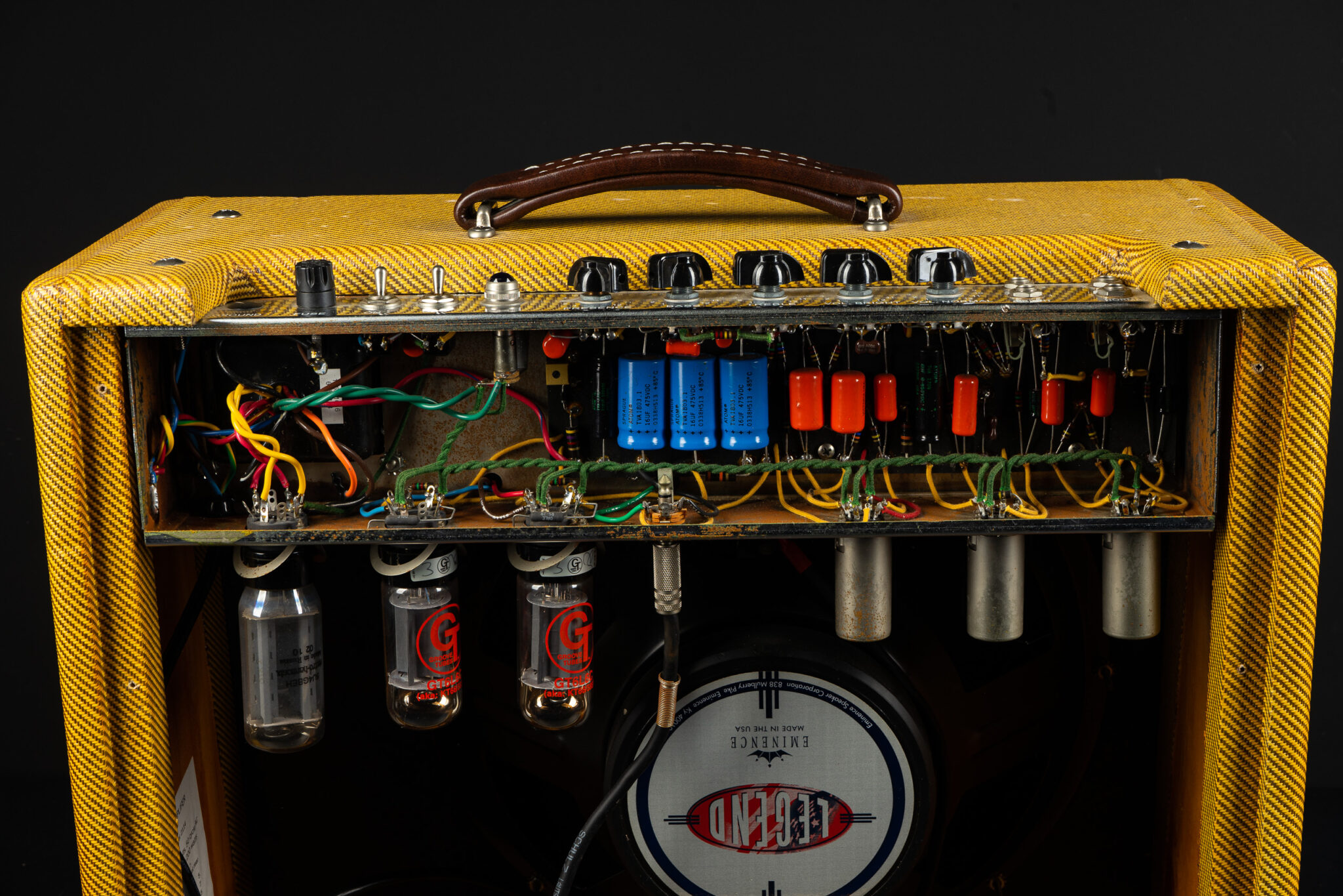 Victoria Model 35115 Tweed Pro 28W 2x6L6GC – GuitarPoint